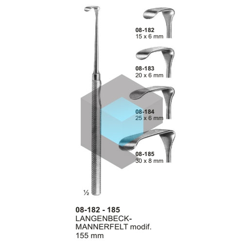 LANGENBECK-MANNERFELT Modif Retractors - Eco Surgical Co