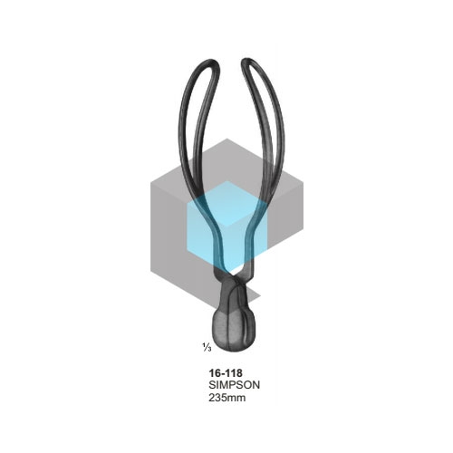 SIMPSON Obstetrics Forceps - Eco Surgical Co