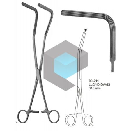 LLOYD-DAVIS Sigmoid Anastomosis Forceps - Eco Surgical Co