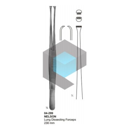 NELSON Lung Dissecting Forceps - Eco Surgical Co