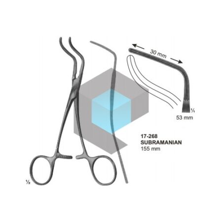 SUBRAMANIAN Vena-Cava Clamps - Eco Surgical Co